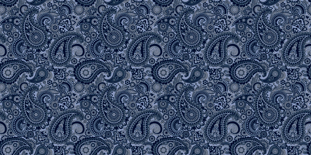 Pickguard Sheet Blue Paisley – Quick Guards