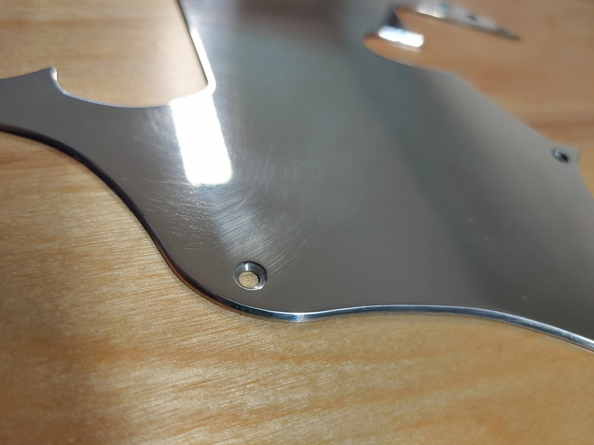 Dingwall Combustion, NG2, NG3 Pickguard Polished Aluminum – Quick Guards