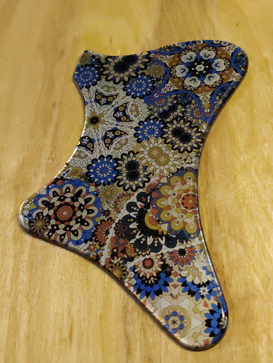 Fender Acoustasonic Tele & Strat Pickguard Blue Floral Metallic – Quick ...