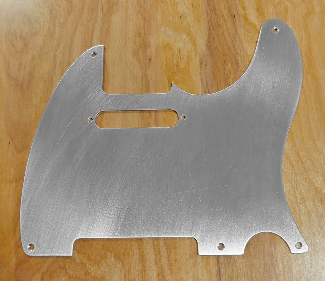 Fender Telecaster Pickguard Raw Aluminum – Quick Guards