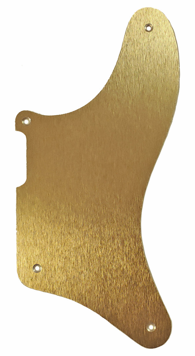 Fender Cabronita Telecaster Pickguard Anodized Gold Aluminum Metal ...