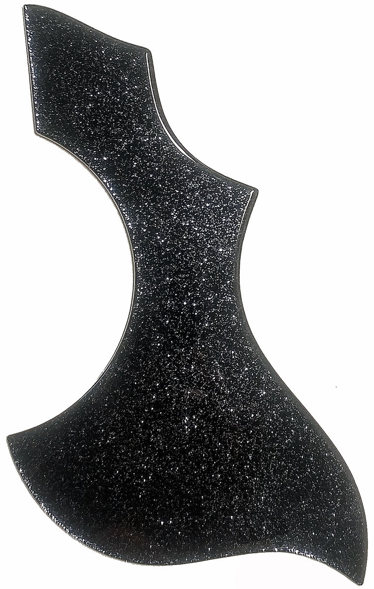 Gibson Hummingbird Acoustic Pickguard Black Sparkle – Quick Guards