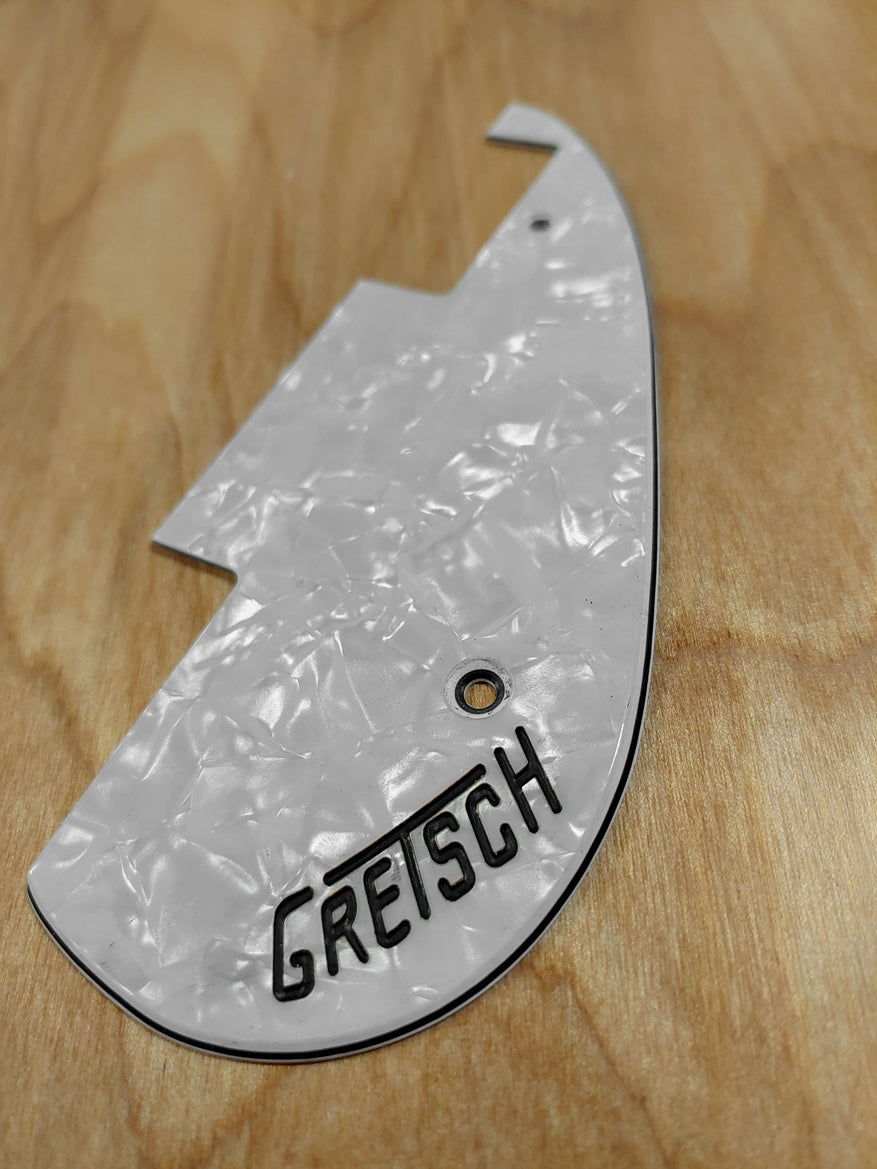 Gretsch 2210 Junior Jet Club Pickguard White Pearloid – Quick Guards