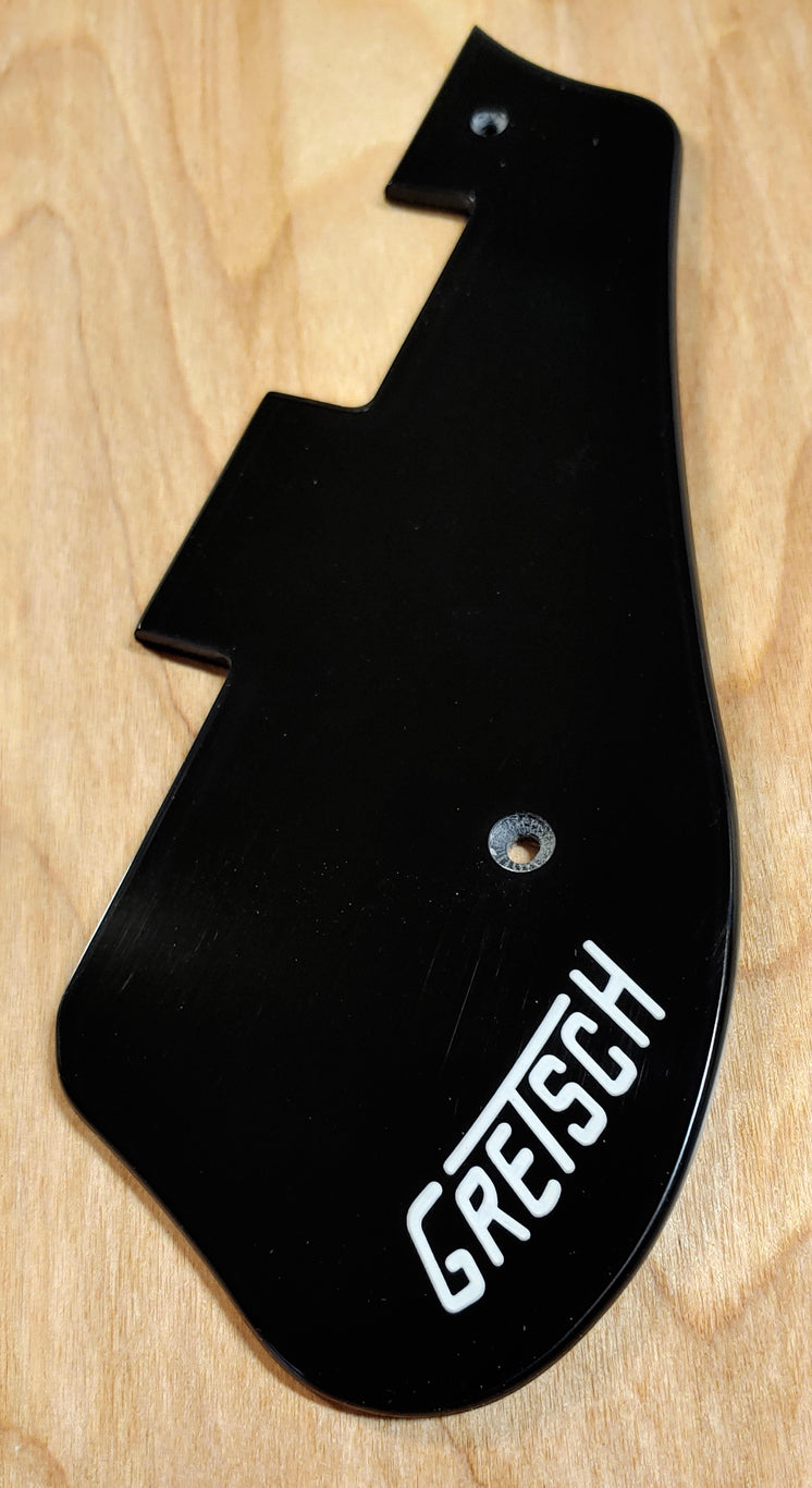 Gretsch 2420 & 2622 CUSTOM Shape Black Streamliner Pickguard – Quick Guards