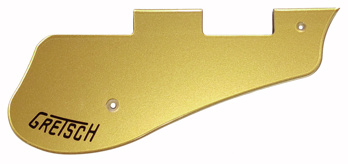 Gretsch 2420 & 2622 CUSTOM Shape Gold Streamliner Pickguard – Quick Guards