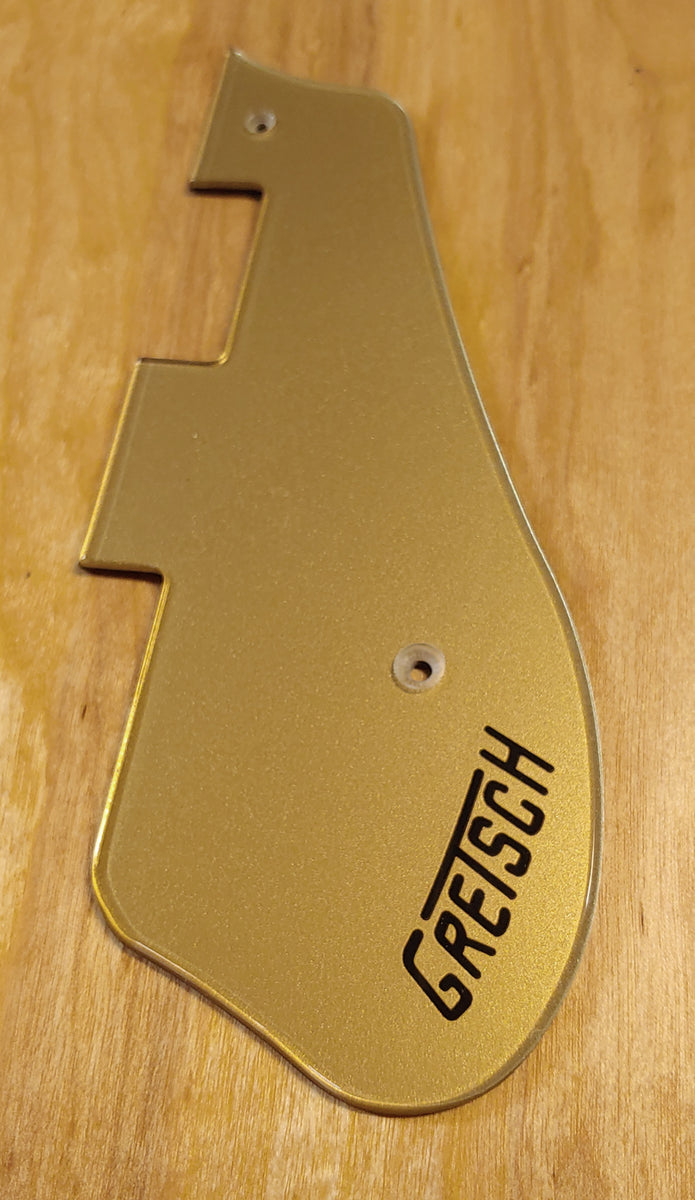 Gretsch 2420 & 2622 CUSTOM Shape Gold Streamliner Pickguard – Quick Guards