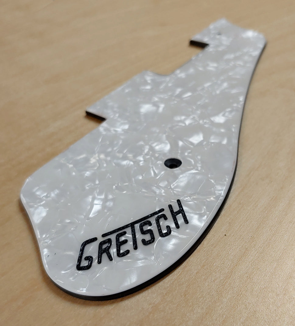 Gretsch 2420 & 2622 CUSTOM White Pearloid Streamliner Pickguard – Quick ...
