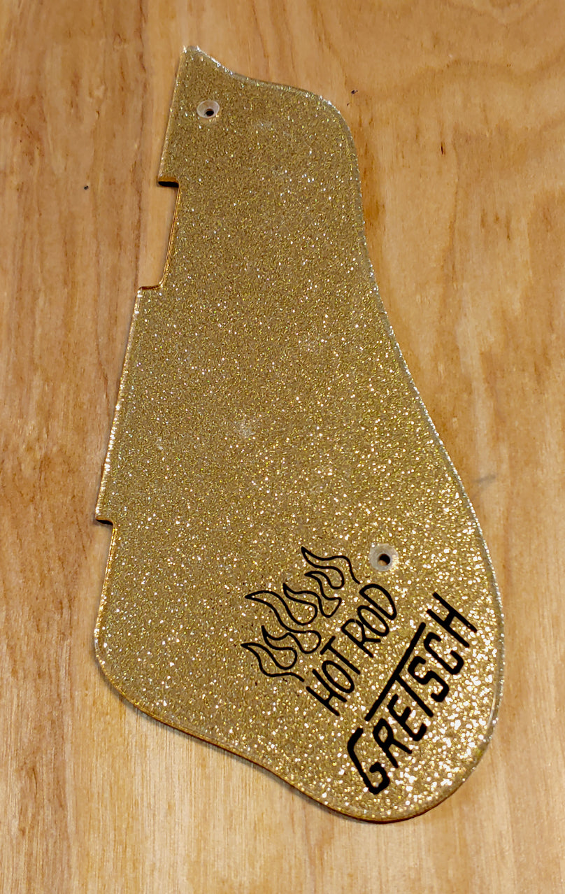 Gretsch 6120 Gold Sparkle Hot Rod Pickguard – Quick Guards