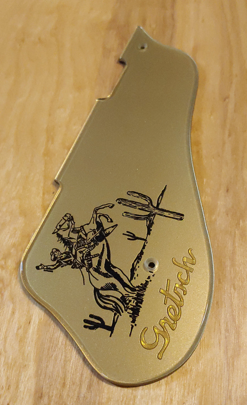 Gretsch 6122 jr Pickguard Gold Cowboy – Quick Guards