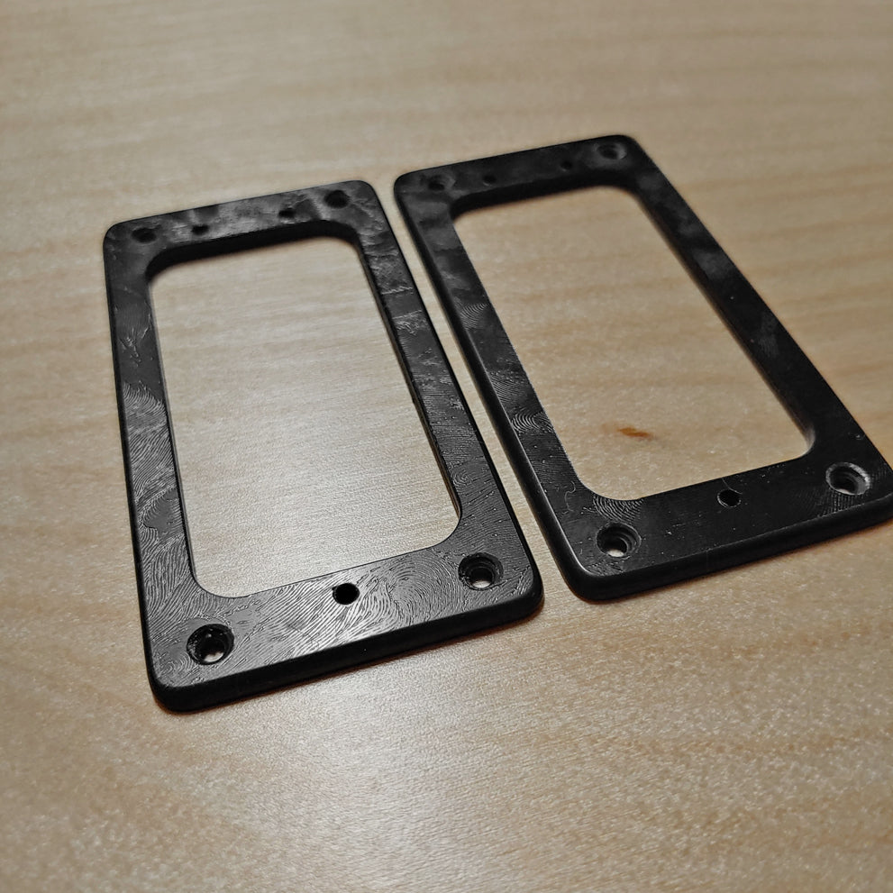 Gretsch Pickup Rings Black Florentine – Quick Guards