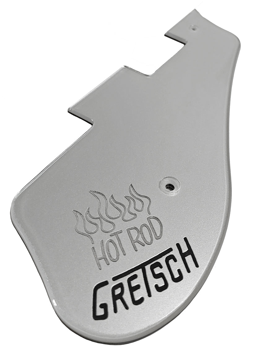 Gretsch 2420 & 2622 CUSTOM Shape Silver Streamliner Pickguard Hot Rod ...
