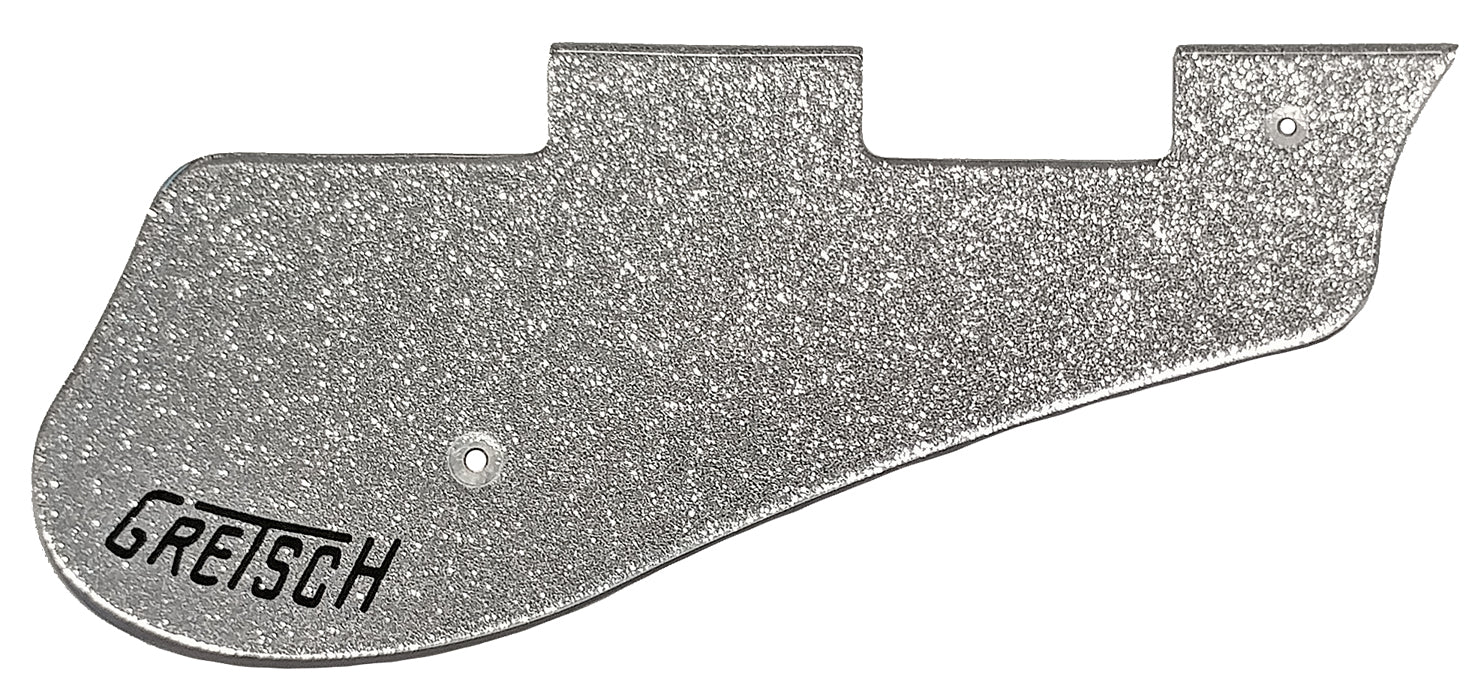 Gretsch 2420 & 2622 CUSTOM Shape Silver Sparkle Streamliner Pickguard ...