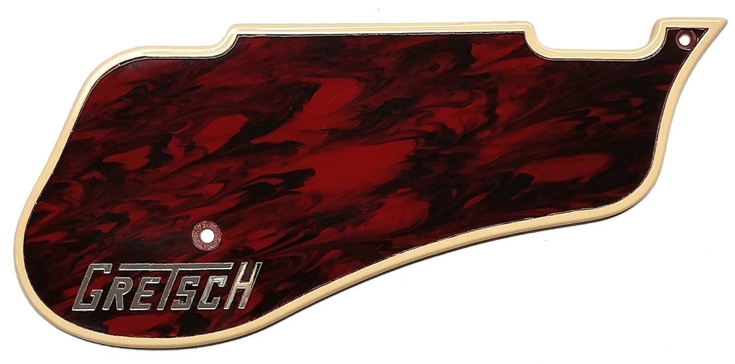 Gretsch 3141 Pickguard Red Tortoise Shell Cream Binding – Quick Guards