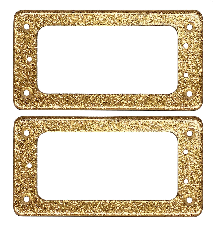 Gretsch Pickup Rings Gold Sparkle – Quick Guards