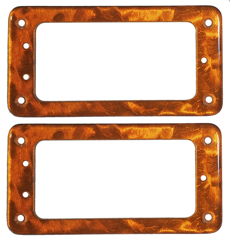 Gretsch Pickup Rings Orange Florentine – Quick Guards